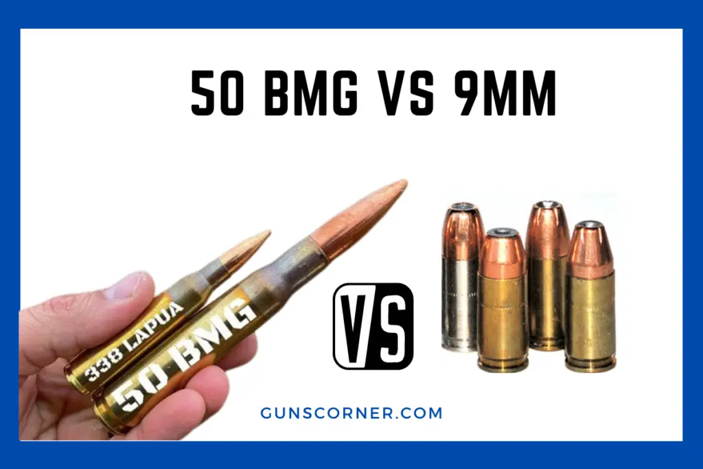 50 BMG vs 9mm: Ballistic Giants!