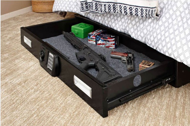10 Best Under Bed Gun Safes for Secure, Discreet Firearm Storage