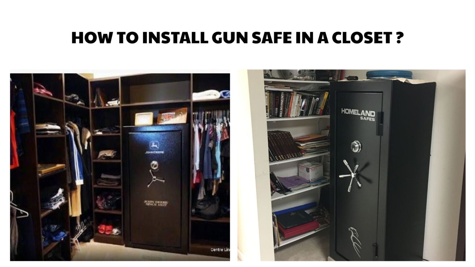 How to Install Gun Safe in a Closet: Safe Beginner Guide