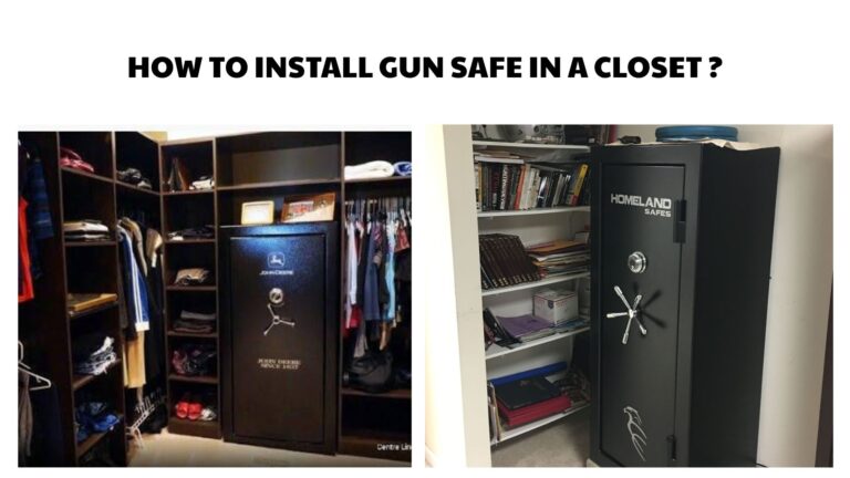 How to Install Gun Safe in a Closet: Safe Beginner Guide